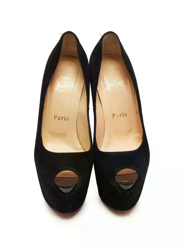 CHRISTIAN LOUBOUTIN Daffodile Peep-toe Pumps