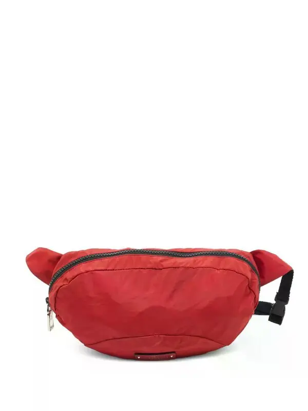 Valentino Garavani Logo Patch Belt Bag - Red