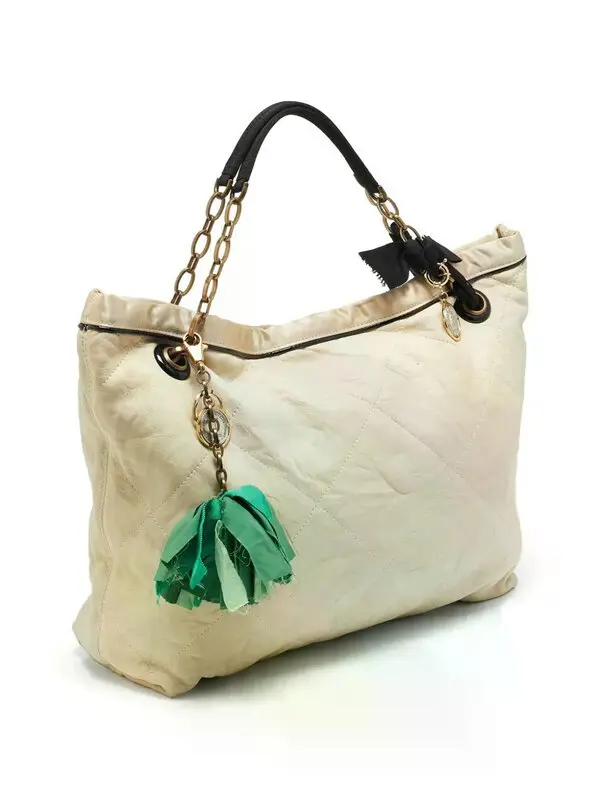 LANVIN Amalia Cabas Quilted Tote Bag
