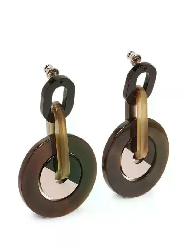 Hermès Geometric Drop Earrings