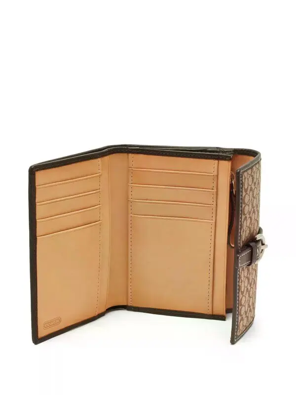COACH Buckle Trifold Wallet
