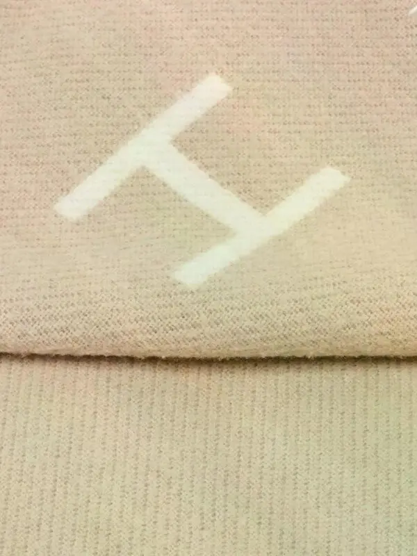 Hermès H-logo Blanket