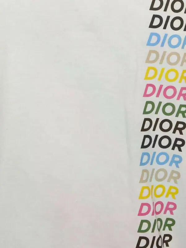 Dior Logo-print Crew-neck T-shirt