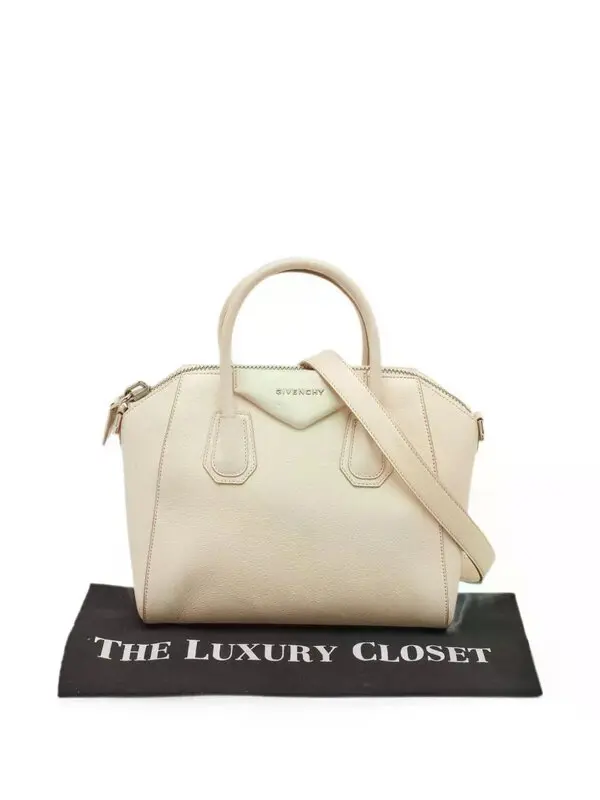 Givenchy Antigona Small Satchel Bag - Neutrals