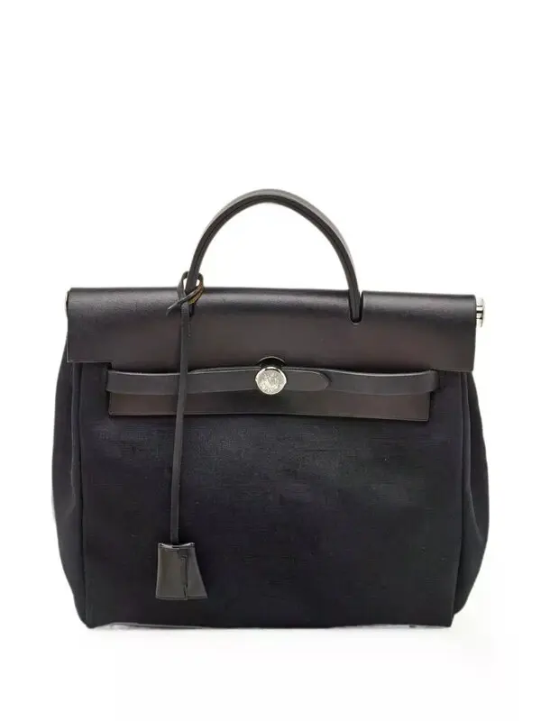 Hermès 2003 31 Herbag Tote Bag - Black