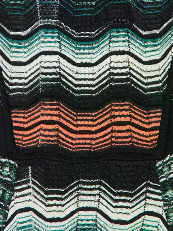 Missoni Midi Zig Zag Knit Dress