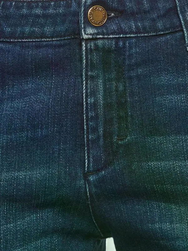 LOUIS VUITTON Zip-up Skinny Jeans