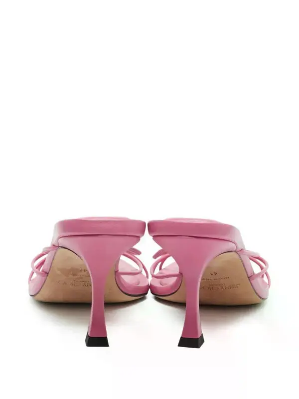 JIMMY CHOO India Leather Sandals - Pink