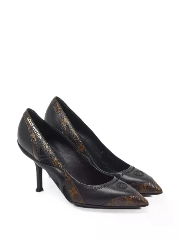 LOUIS VUITTON Archlight Leather Heeled Pumps
