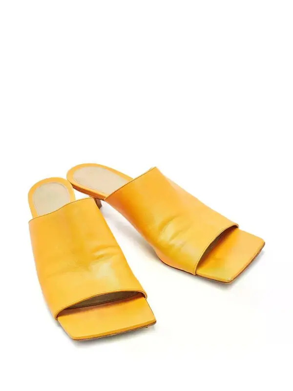Bottega Veneta Stretch Square-toe Sandals