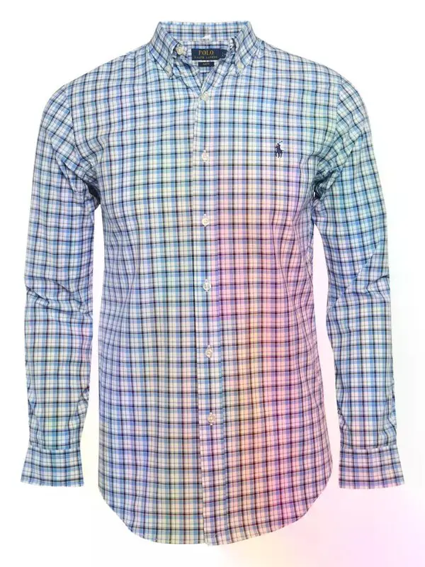 Polo Ralph Lauren Pre-owned Check Cotton Shirt - Blue