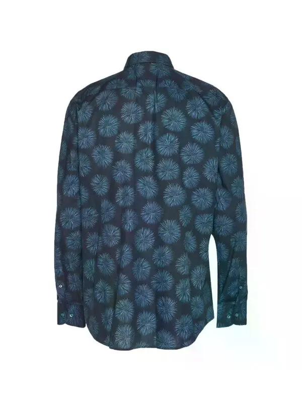 BOSS Floral-print Slim-fit Shirt