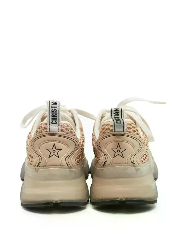 Dior Vibe Low-top Sneakers With Mesh Panels And Logo Pull-tab