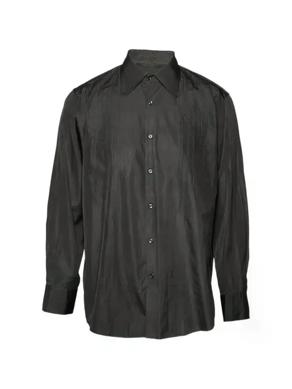 BOSS Pintuck-detail Shirt