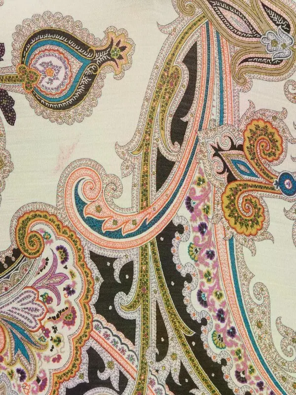 Etro Paisley Print Long-sleeved T-shirt