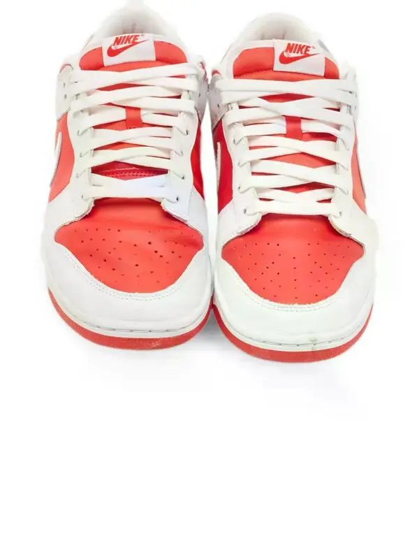 Nike Dunk Leather Sneakers - Red