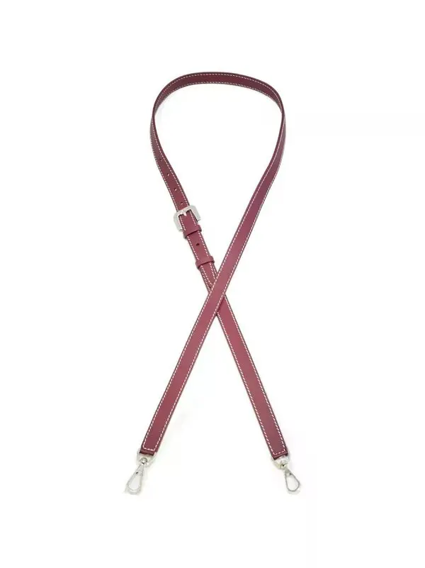 Goyard Pm Adjustable Leather Shoulder Strap - Red