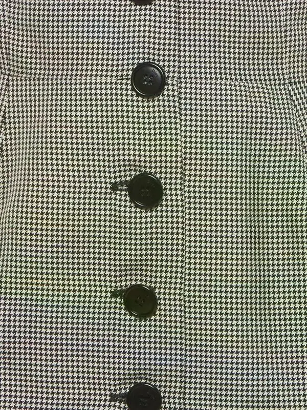 Dior Houndstooth Midi Dress