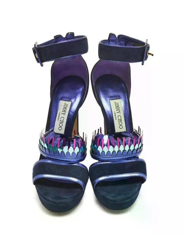 JIMMY CHOO Kathleen Ankle Strap Sandals