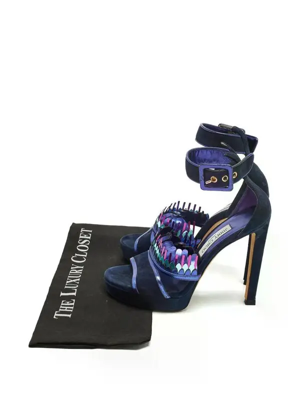 JIMMY CHOO Kathleen Ankle Strap Sandals
