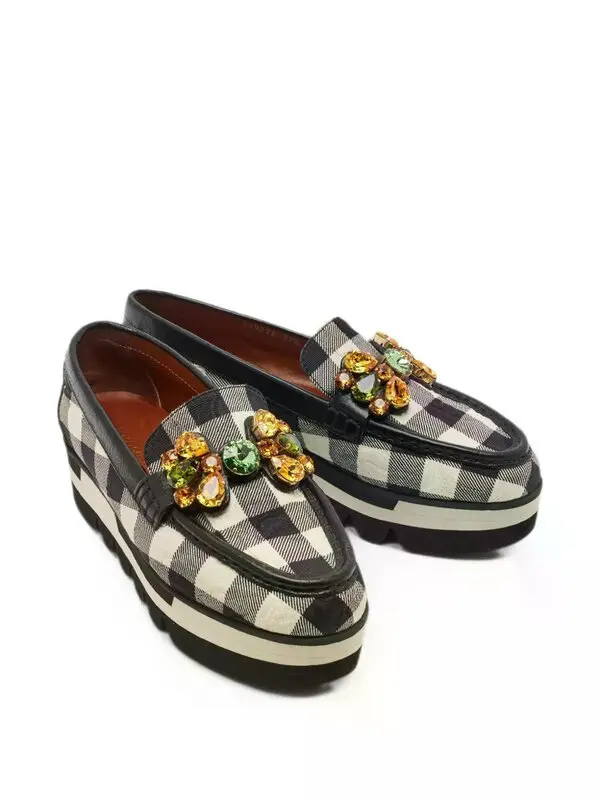 Dolce & Gabbana Embellished Platform Loafers