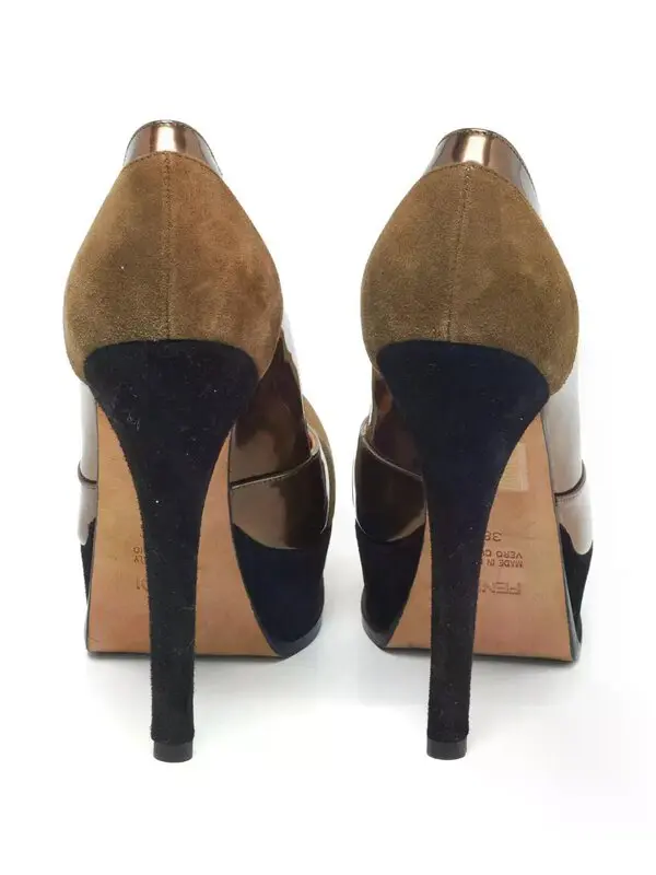 Fendi Platform Stiletto Pumps