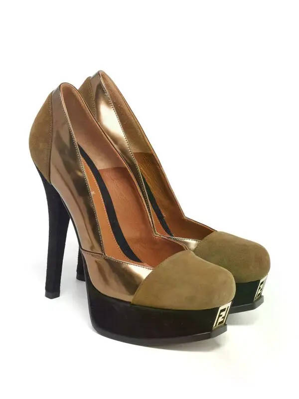 Fendi Platform Stiletto Pumps