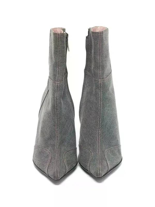 Dior Pointed-toe Heeled Ankle Boots