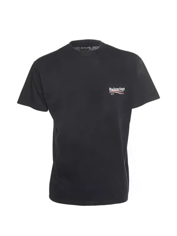 Balenciaga Logo-print Short-sleeve T-shirt
