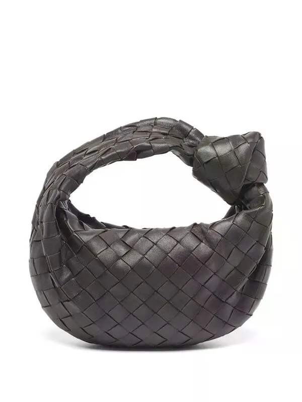 Bottega Veneta Jodie Intrecciato Handbag - Brown