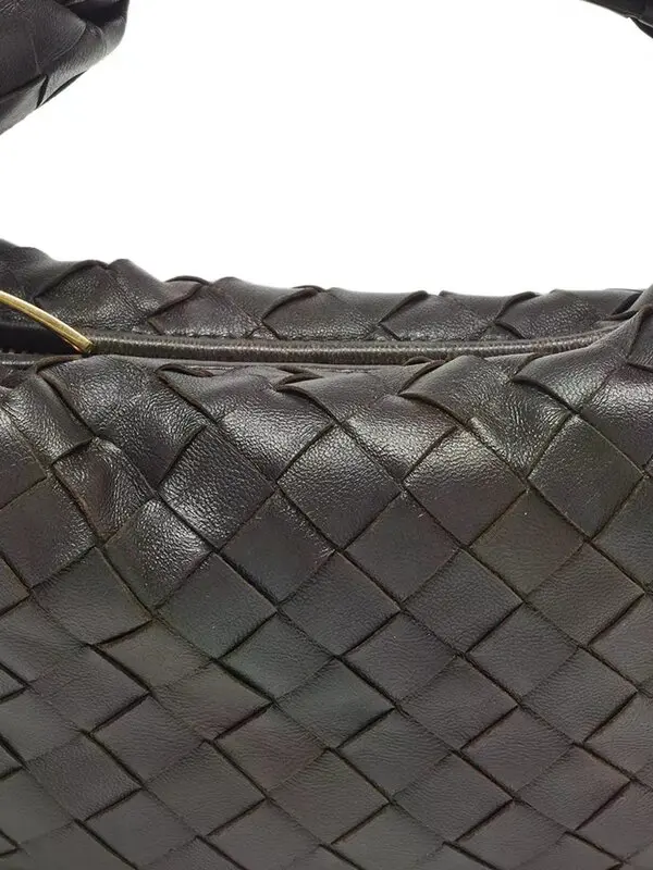 Bottega Veneta Jodie Intrecciato Handbag - Brown