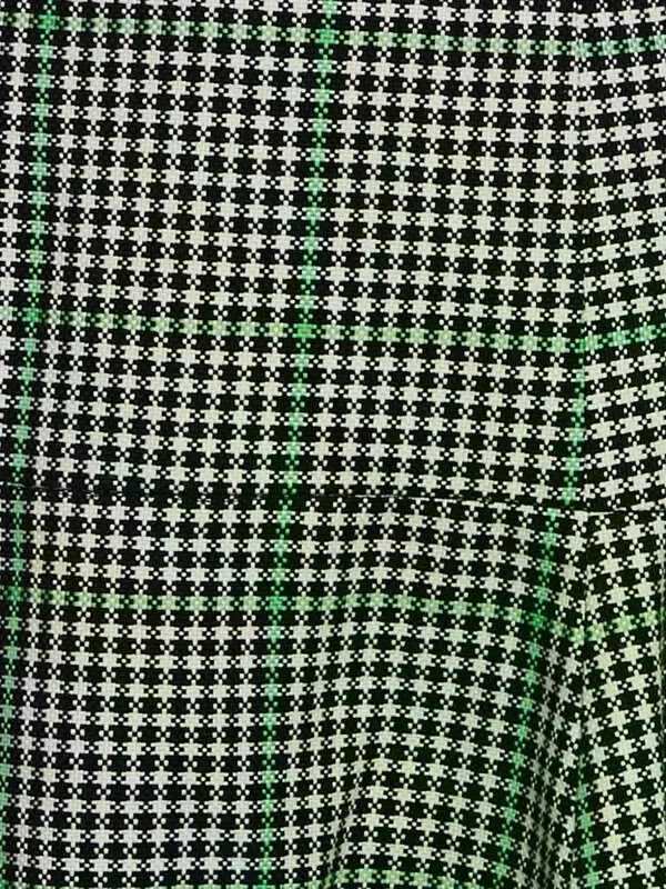 Dolce & Gabbana Flared Houndstooth Midi Skirt