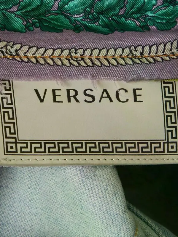 Versace Patchwork Denim Jacket