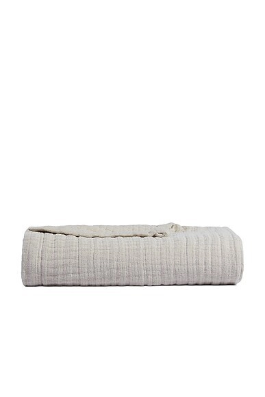 PARACHUTE Cloud Linen Gauze Throw - Bone