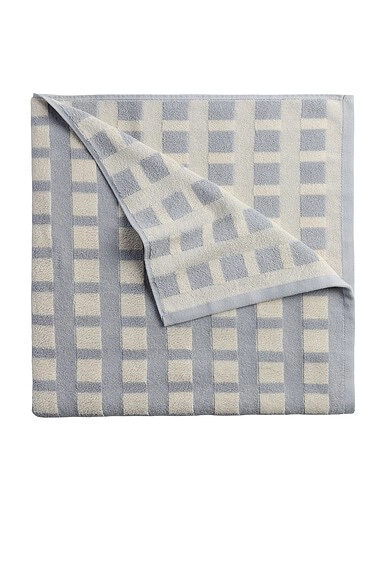 PARACHUTE Capri Check Beach Towel - Sky