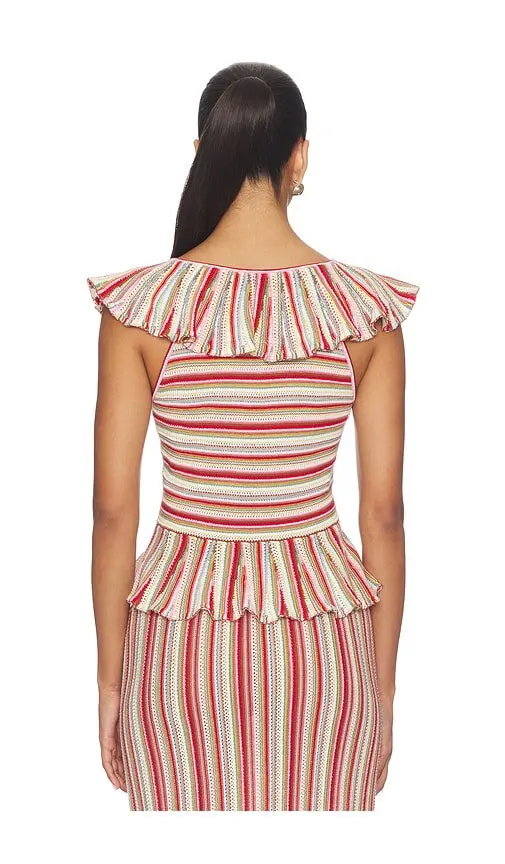 Rails Carmelita Striped Knit Top