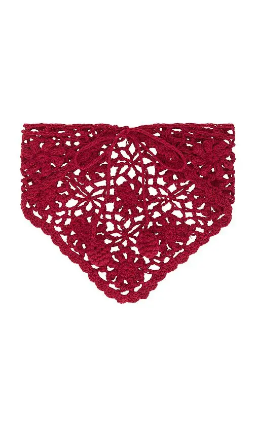 CASA CLARA Ruthie Head Scarf - Red