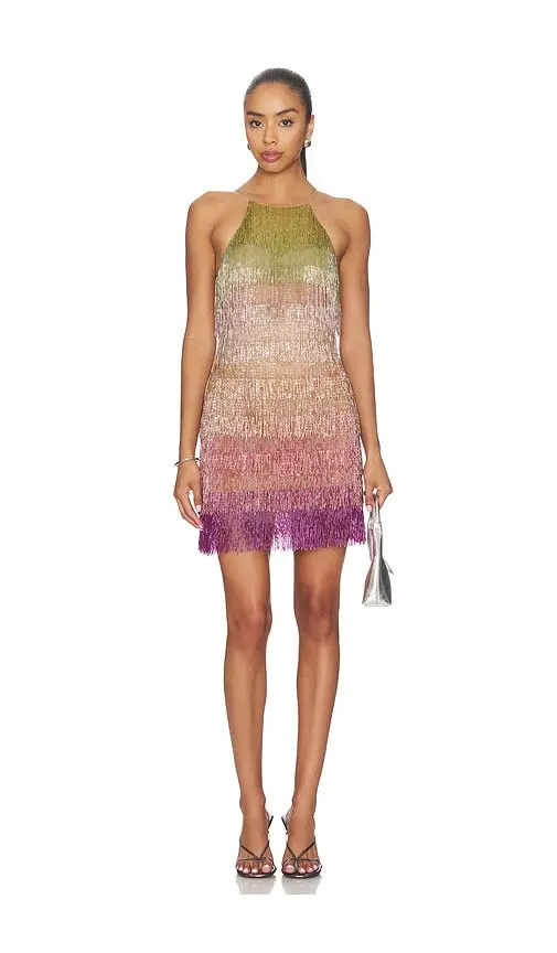 For Love & Lemons Tropic Crush Mini Dress - Multi