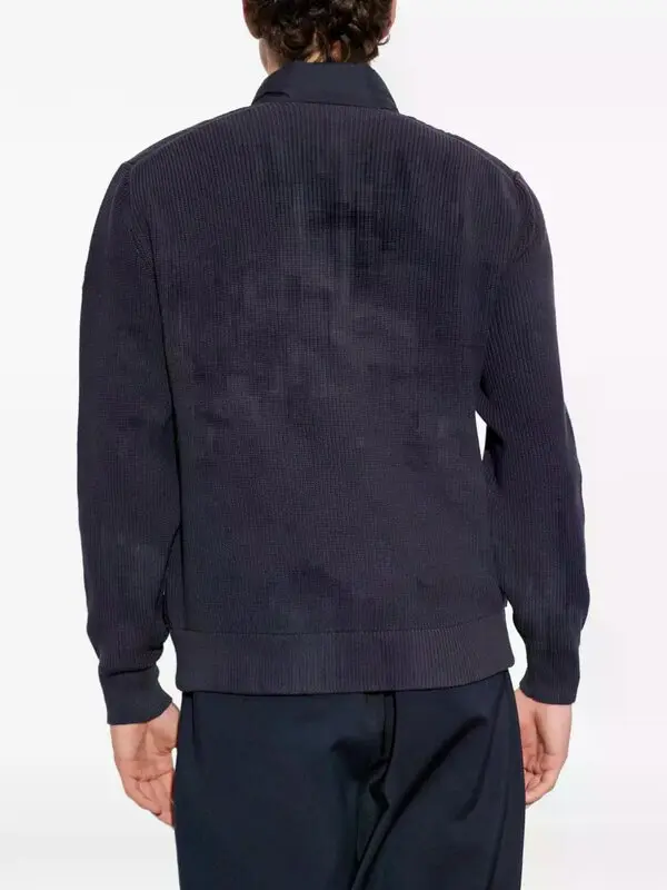 Moncler High-neck Quilted-front Jacket