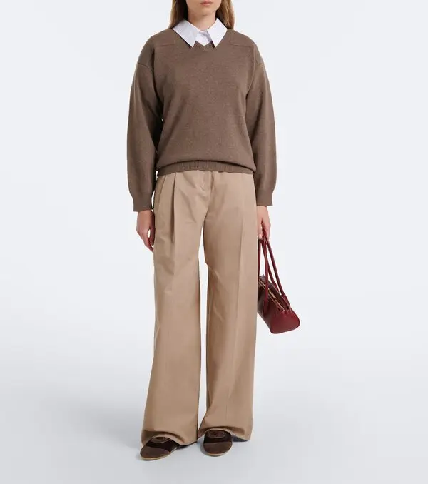 JIL SANDER Etage Velvet Sneakers - Brown