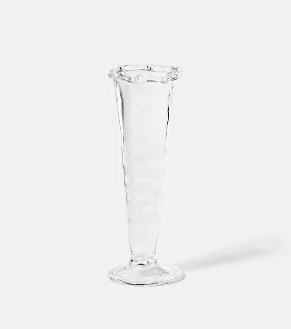 ALEXANDER KIRKEBY Small Crystal Vase - Transparent