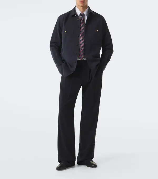 Valentino Garavani Vgold Cotton Oxford Shirt