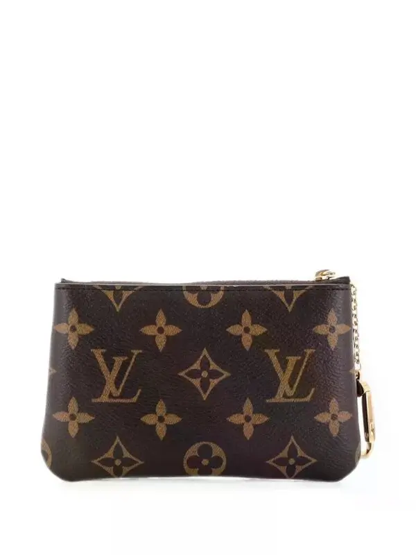 LOUIS VUITTON Monogram Canvas Small Pouch - Brown