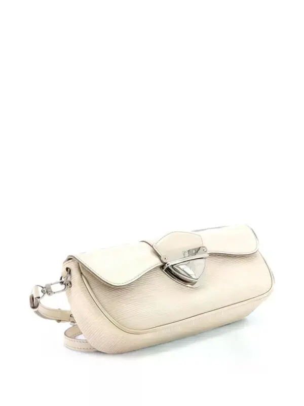 LOUIS VUITTON Montaigne Epi Leather Clutch Bag - Neutrals