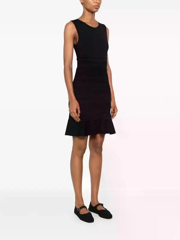 Sandro Sleeveless Knitted Mini Dress