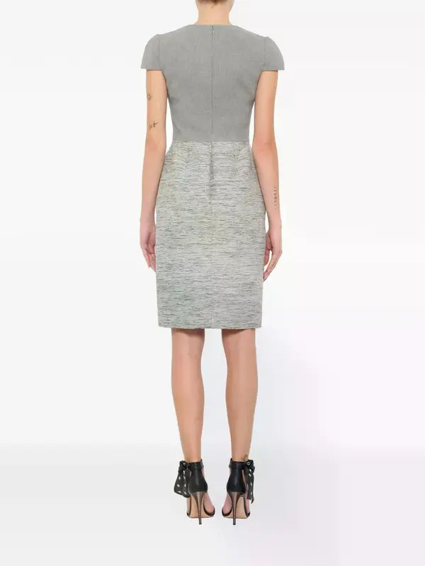 Alexander McQueen Cap-sleeve Pencil Dress