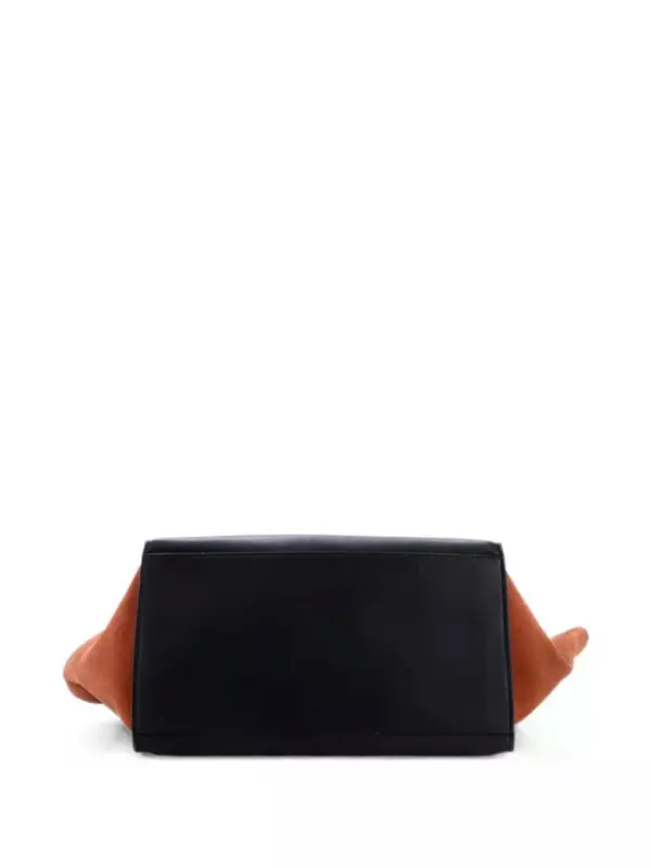 Celine Tricolor Trapeze Bag Medium Satchel - Multicolour
