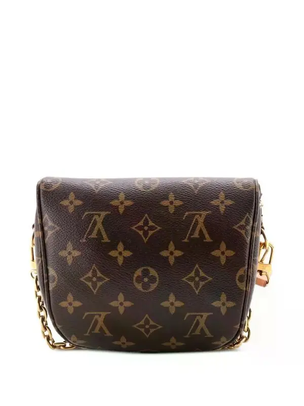 LOUIS VUITTON Monogram Canvas Mini Belt Bag - Brown