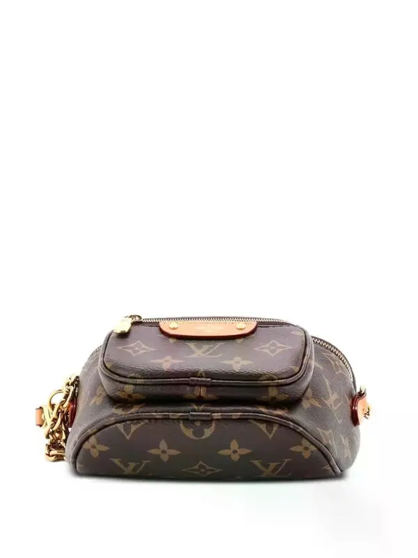 LOUIS VUITTON Monogram Canvas Mini Belt Bag - Brown