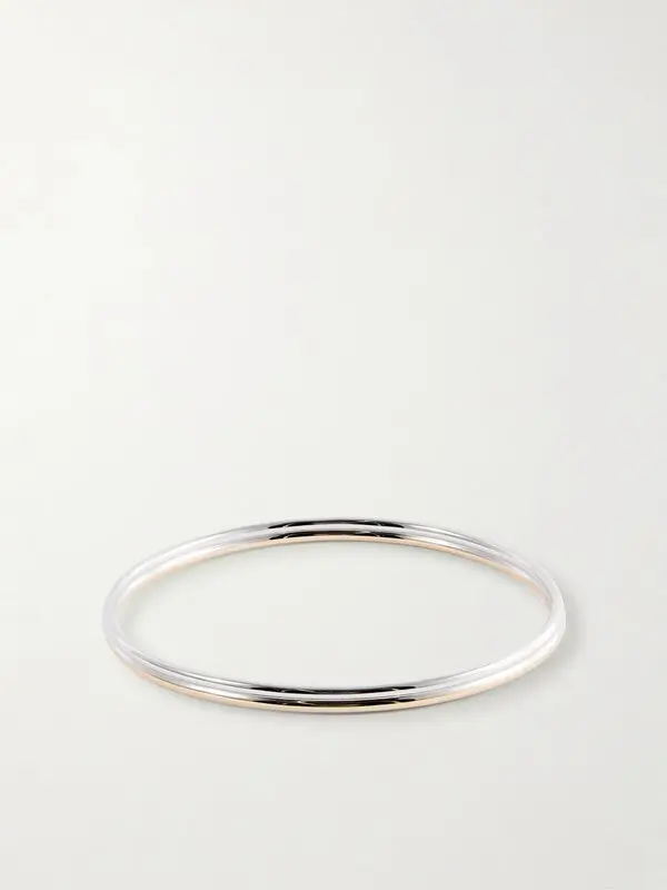 JENNIFER FISHER Thread Gold And Silver-tone Bangle
